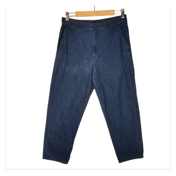 COS | Pants & Jumpsuits | Cos Relaxed Fit Denim Trouser Womens 6 Blue ...